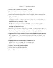 Week 14 Lab 4 Hypothesis Test Review Answer COURSE H 8 Docx Week 14 Lab 4 Hypothesis Test