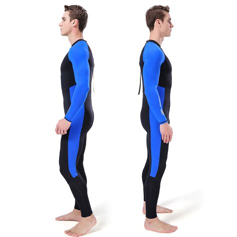 One Piece Wetsuit Surfing Swimming Long Sleeve Nyl Vicedeal