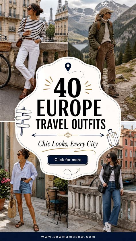 40 Europe Travel Outfits Chic Looks For Every City Sew Mama Sew