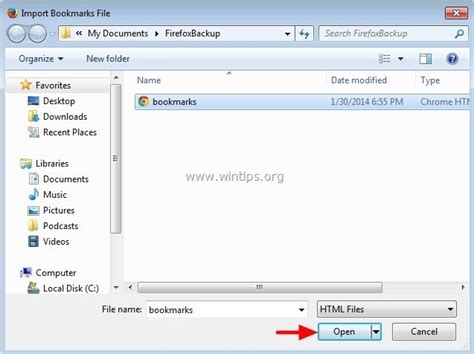 How To Backup Restore Firefox Bookmarks WinTips Org