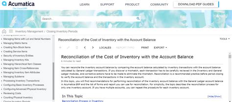 Month End Inventory Valuation Reports To Gl Rec Community