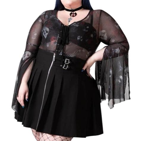 Killstar Tops Killstat Rosabella Mesh Bodysuit Poshmark