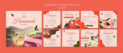 Free Psd Cocktail Concept Poster Template Free Psd Cocktail Concept Poster Template