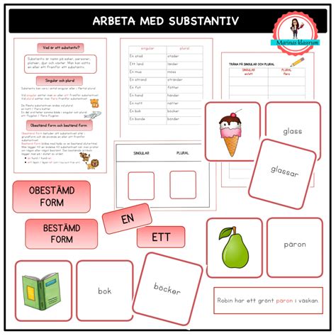 Arbeta Med Substantiv Teach Academy
