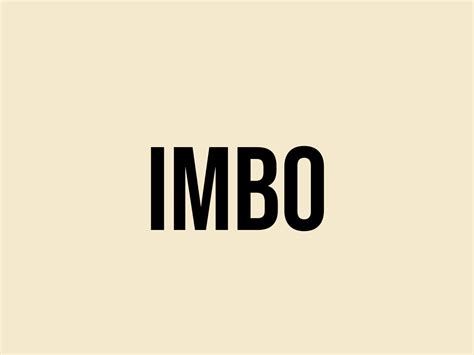 What Does Imbo Mean Meaning Uses And More Fluentslang