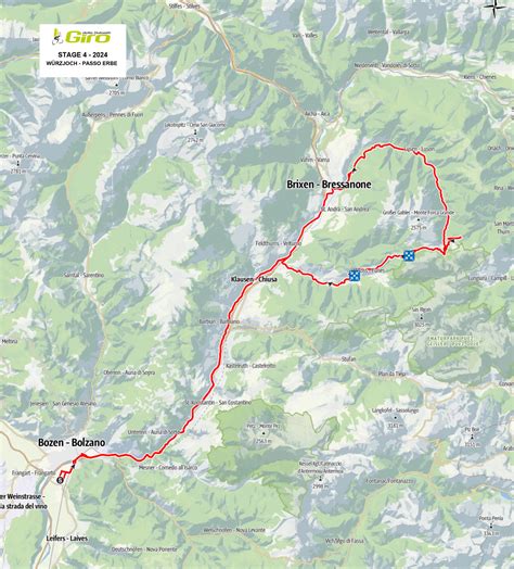 Stage 4 WÜrzjoch Passo Erbe Giro Delle Dolomiti