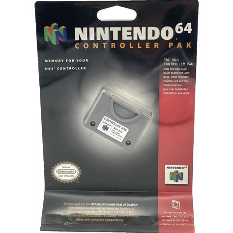N64 Controller Pak Nintendo 64 Video Game Depot