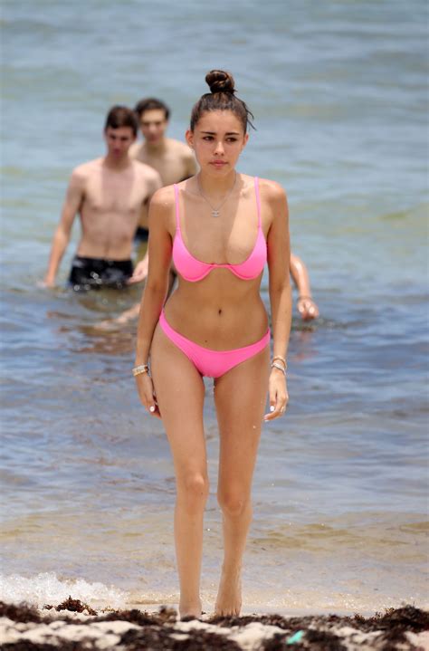 Madison Beer In A Pink Bikini In Miami Beach 06232018 • Celebmafia