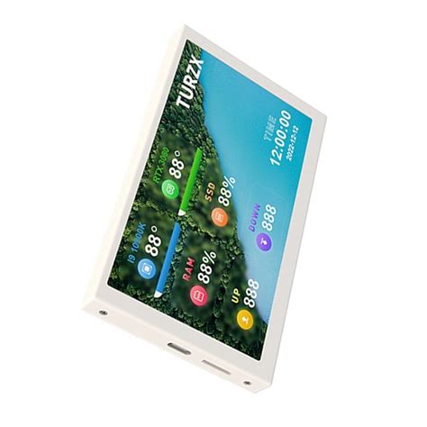 5 Inch IPS LCD Monitor Mini Computer Monitor Secondary Screen USB Dynamic Display Sub Screen