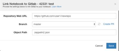 GitLab Version Control For Zeppelin Notebooks Qubole Data Service Documentation