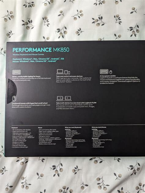 Logitech Mk850 Bluetooth Keyboard And Mouse Computers And Tech Parts And Accessories Computer