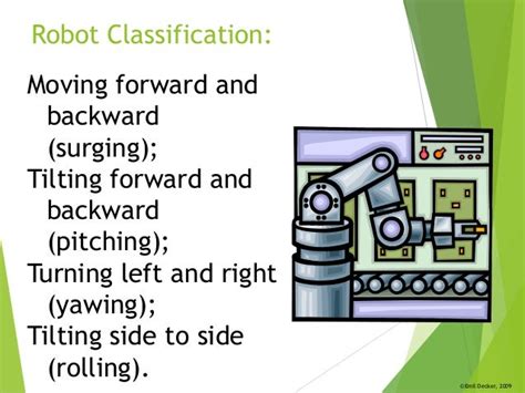Robot Classification Working And Spesific Uitilities Of Robot