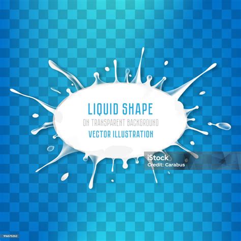스플래시 흰 액체 라운드 배너는 삭제합니다 벡터 일러스트 레이 션 0명에 대한 스톡 벡터 아트 및 기타 이미지 0명 3차원 형태 구도 Istock