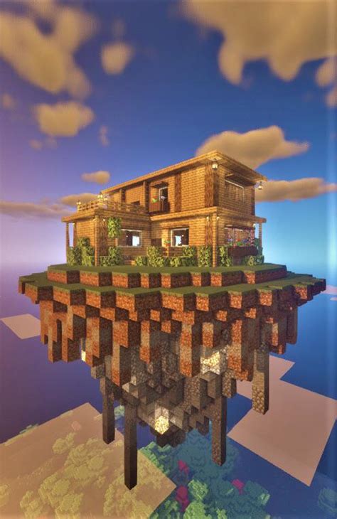 Floating House Minecraft
