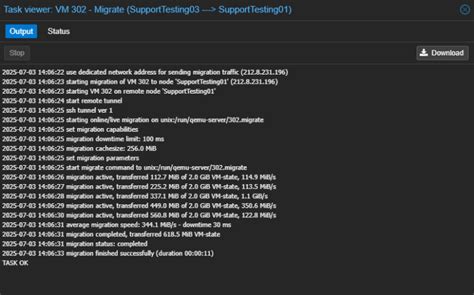 how to seamlessly migrate virtual machines between proxmox hosts ipserverone