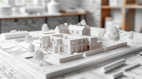 A Detailed Technical Blueprint Showcasing Urban Planning And City Zoning A Layout Of A City