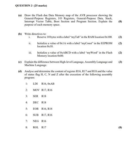 solved question 3 25 marks a draw the flash dan data
