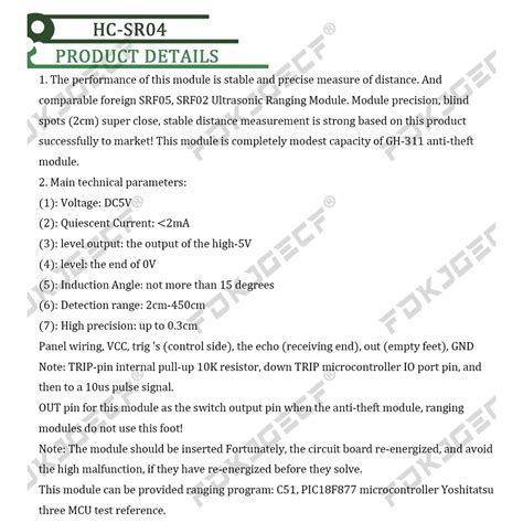 Ultrasonic Sensor Hc Sr04 Hcsr04 To World Ultrasonic Wave Detector Ranging Module Hc Sr04 Hcsr04