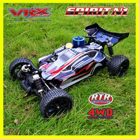 VRX Racing RH SPIRIT N Nitro Buggy Scale WD Single Speed Nitro Powered RC Car FC