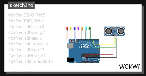 Deteksi Banjir Wokwi Esp32 Stm32 Arduino Simulator