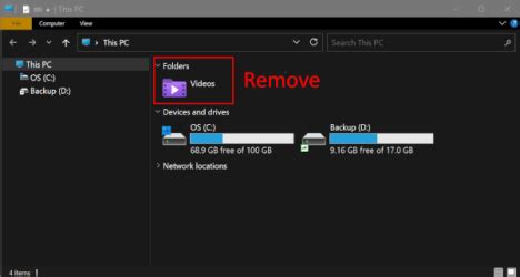 Remove Folders From File Explorer Windows Forum