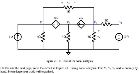 solved figure 2 1 1 circuit for nodal analysis this and the