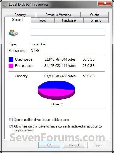 Disk Cleanup Add Or Remove From Drive Properties Tutorials