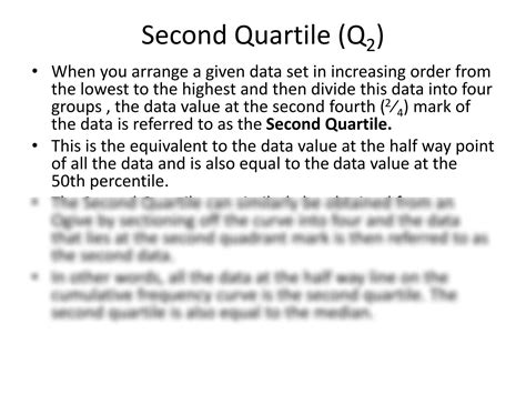 SOLUTION Class Introduction To Quartiles And Percentiles Studypool