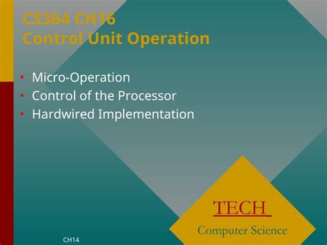 Control Unit Presentation About Ch16ppt