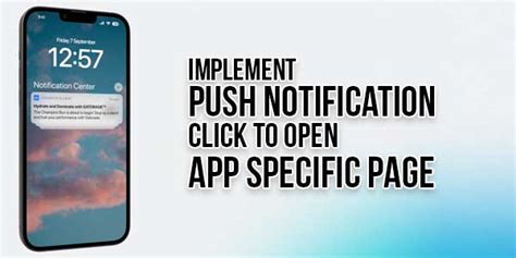 How To Open A Specific App Screen On Fcm Notification Click In Flutter