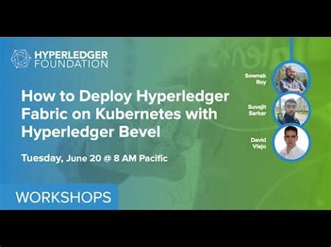 How To Deploy Hyperledger Fabric On Kubernetes With Hyperledger Bevel Youtube