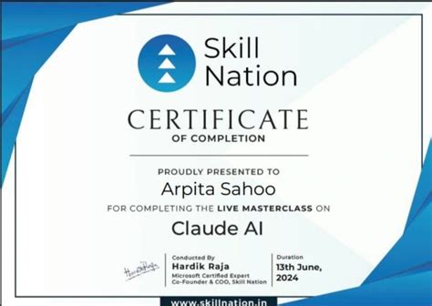 Arpita Sahoo On Linkedin Ai Skilldevelopment Continuouslearning Skillnation