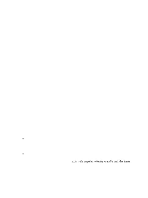 Gyroscope Pdf Rotation Gyroscope