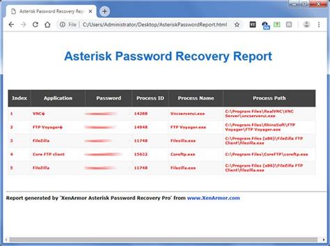 Asterisk Password Recovery Pro 2019 Download Softpedia