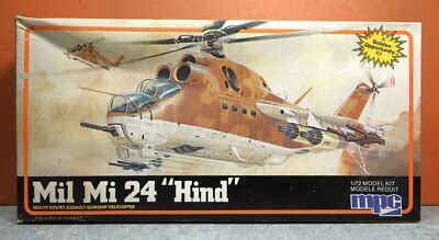 172 Mpc Mil Mi 24 Hind Model Kit 1 4409 Ebay