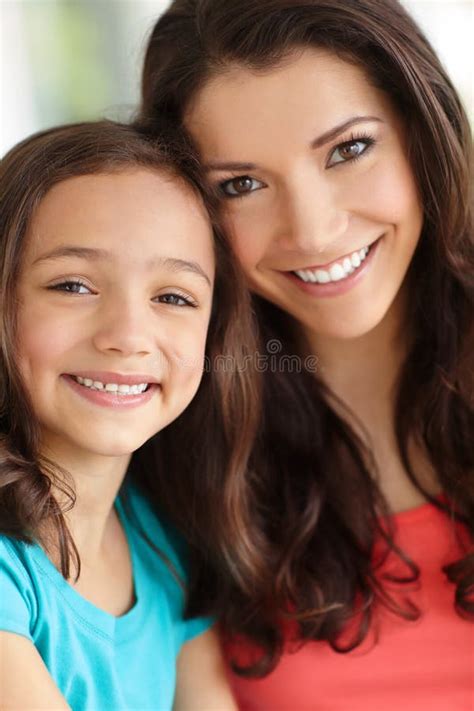 My Very Own Mini Me Portrait Of A Mother And A Daughter Smiling At The