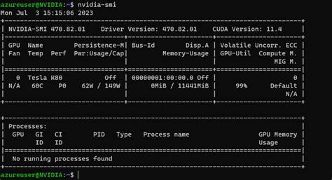 Azure Nvidia Vm For Pytorch And Tensorflow In An Msdn Subscription