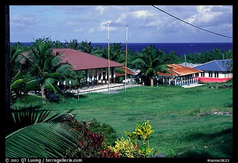 Picturephoto Village Of Fitiuta American Samoa