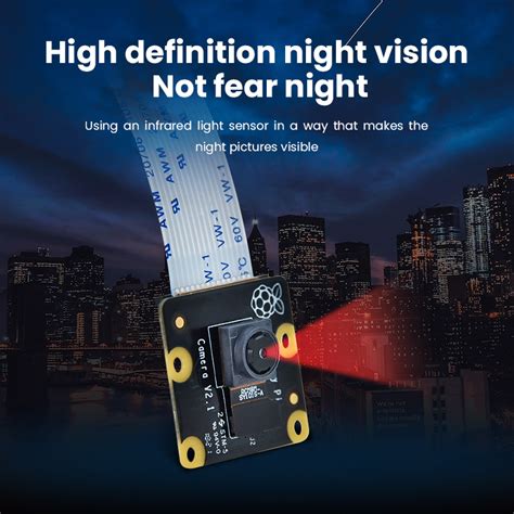 Official Raspberry Pi 4b Camera Module V2 Imx219 8million Pixels Camera