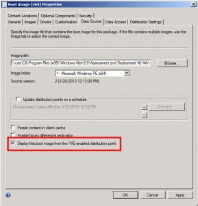 Deploy This Boot Image From The PXE Enabled Distribution Point Just Another Windows Noob