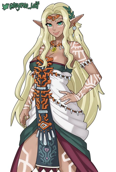 Queen Sonia Fanart From Totk By Divinejust On Deviantart