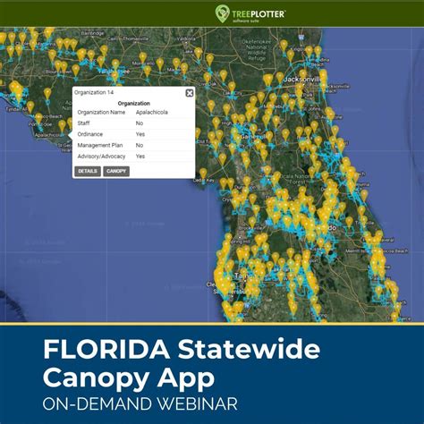 Florida Statewide Canopy App Planit Geo™