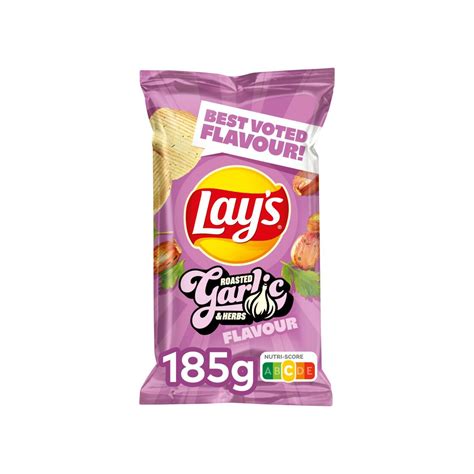 Lays Chips Roasted Garlic 185g