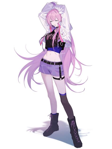 Megurine Luka And Vivid Bad Squad Luka Vocaloid And 1 More Drawn By