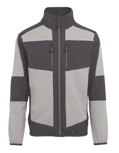 Regatta E Volve 2 Layer Softshell Jacket Mineral Grey Ash 2x Large 47