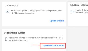 How To Change HDFC Account Registered Mobile Number Online BankingIdea Org