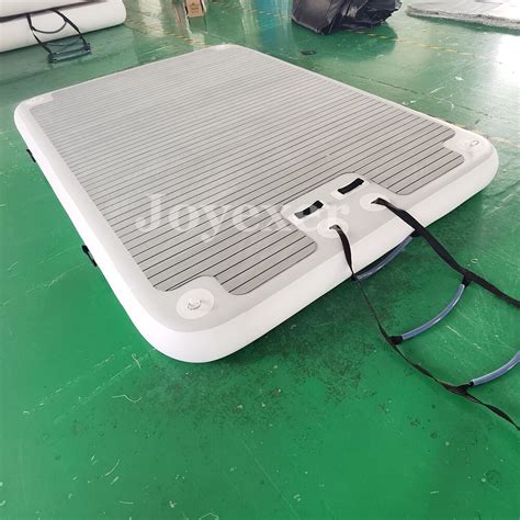 팽창식 플로팅 플랫폼 수영 워터 아일랜드 제트 스키 도크 매트 Dwf 소재 팽창식 도크공기주입 바운서 Aliexpress