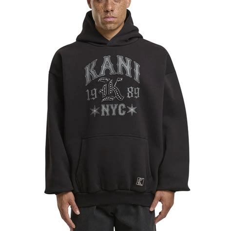 Karl Kani Bluza Z Kapturem Pd00007565 S Czarny Karl Kani Moda Sklep