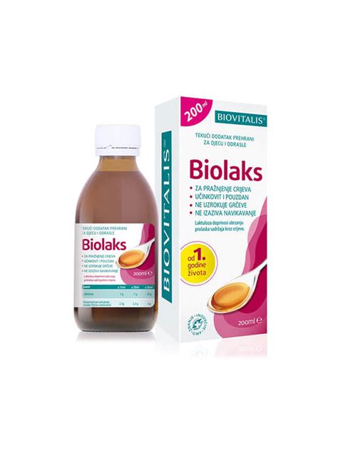 Try Biolaks For Improving Bowel Movement | Healthy Food Factory
