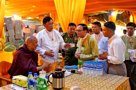မကွေးတိုင်းဒေသကြီးဝန်ကြီးချုပ် ဦးတင့်လွင် တောင်တွင်းကြီးမြို့နယ် ဗိဿနိုးပျူမြို့တော်ဟောင်းအတွင